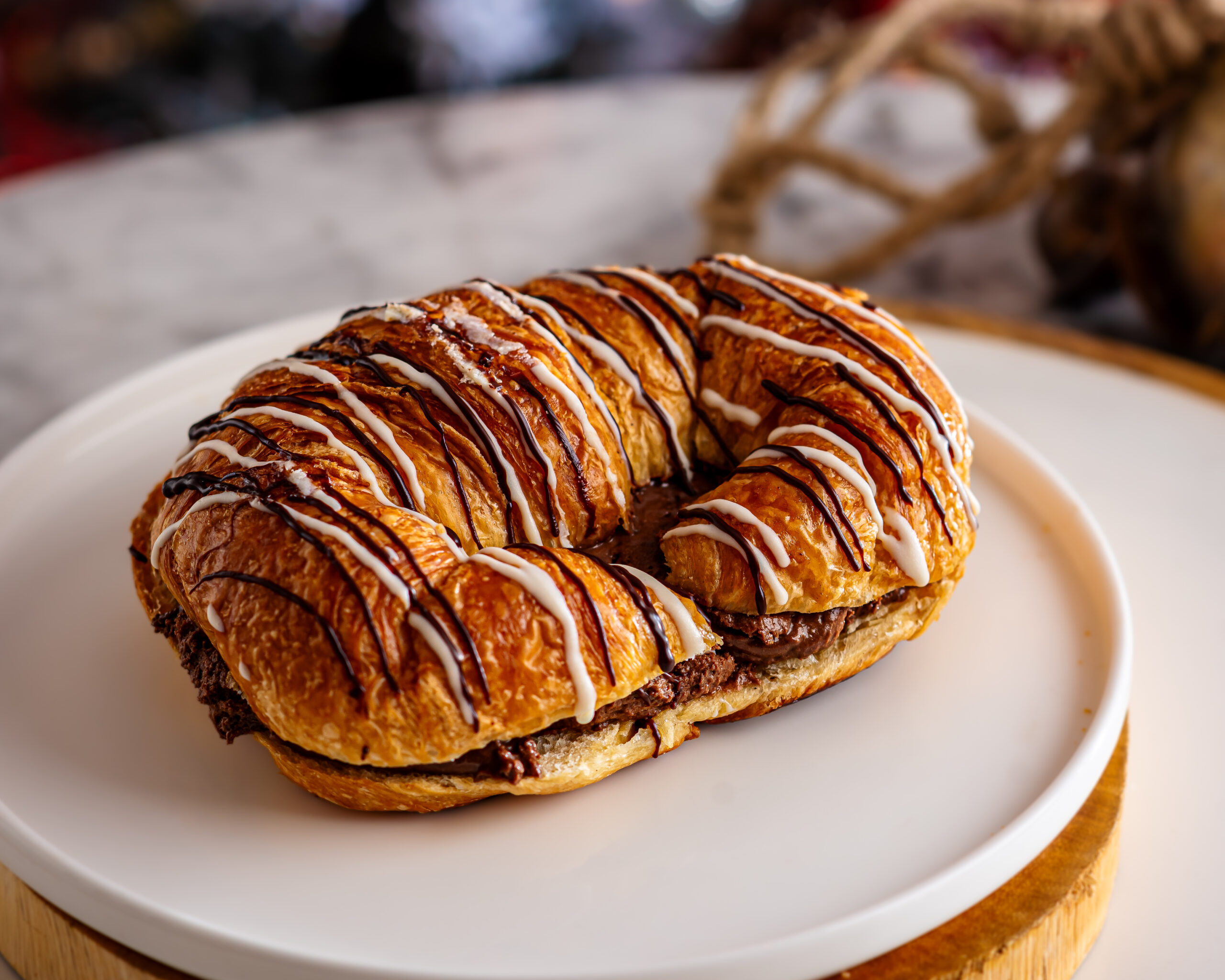 Chocolate Stuffed Croissant - Desserts Etc.